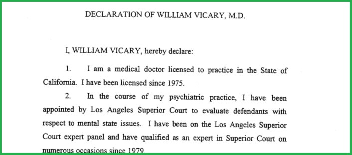 First Touch – The Vicary Report, September 1985 – Expendable For A Cause.