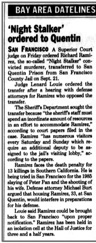 San Quentin Part 1: Ramirez’s Life on Death Row – Expendable For A Cause.
