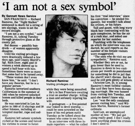 San Quentin Part 1: Ramirez’s Life on Death Row – Expendable For A Cause.