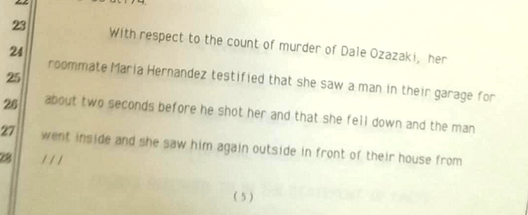 Where it began: The Murder of Dayle Okazaki – Expendable For A Cause.